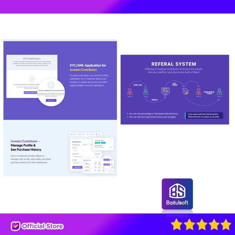 Promo Source Code Aplikasi Tokenlite - Ico / Sto Token Sale Management Dashboard - Ico Admin ...