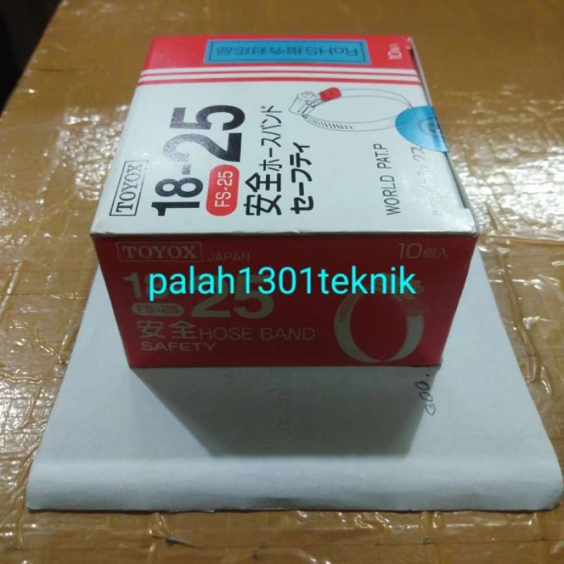 Promo Clamp/keleman selang FS-25 (18-25)merek toyox japan Diskon 23% di ...