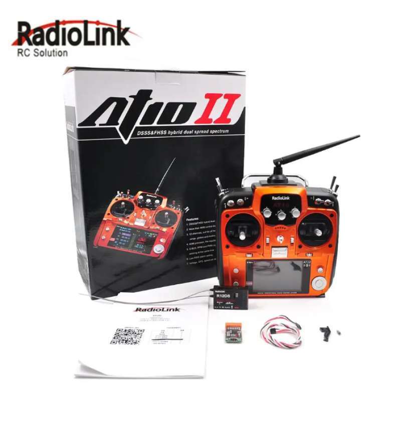 Jual Radiolink At10 Ii 2.4ghz 12ch Transmitter With R12ds Receiver Di ...