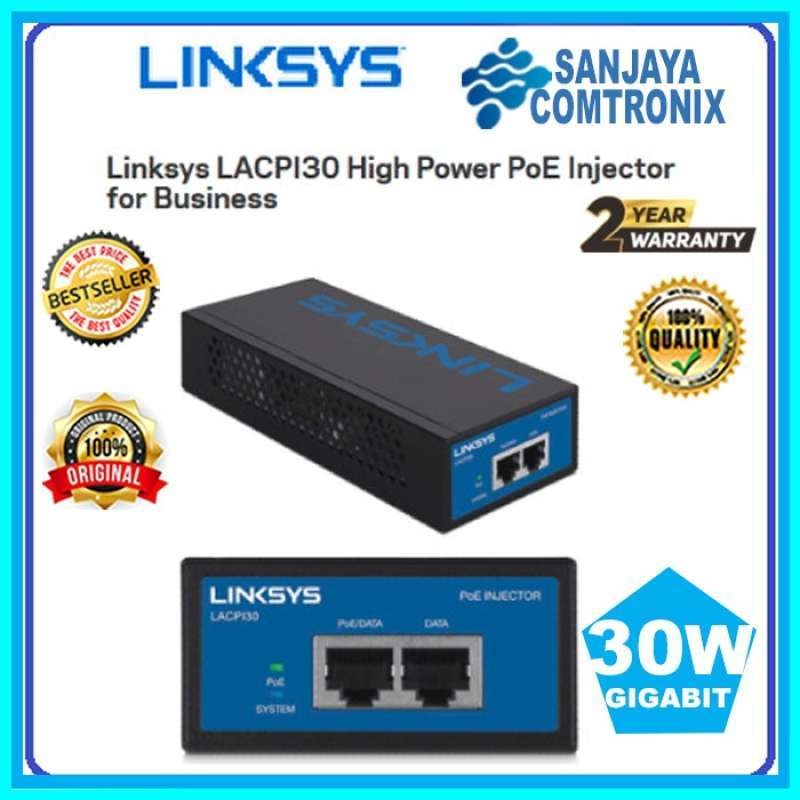 Promo LACPI30-AP High Power PoE Injector for Business Diskon 23% di ...