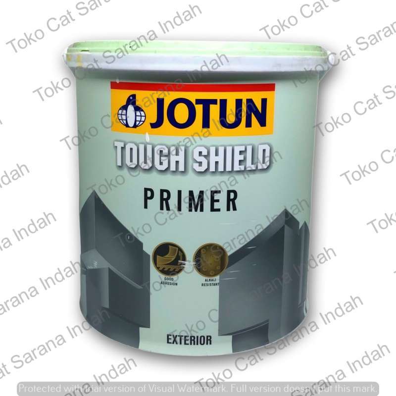 Jual JOTUN Tough Shield Primer 3.5L/ 5KG Cat Dasar Exterior Cat dasar ... Jual JOTUN Tough Shield Primer 3.5L/ 5KG Cat Dasar Exterior Cat dasar ...