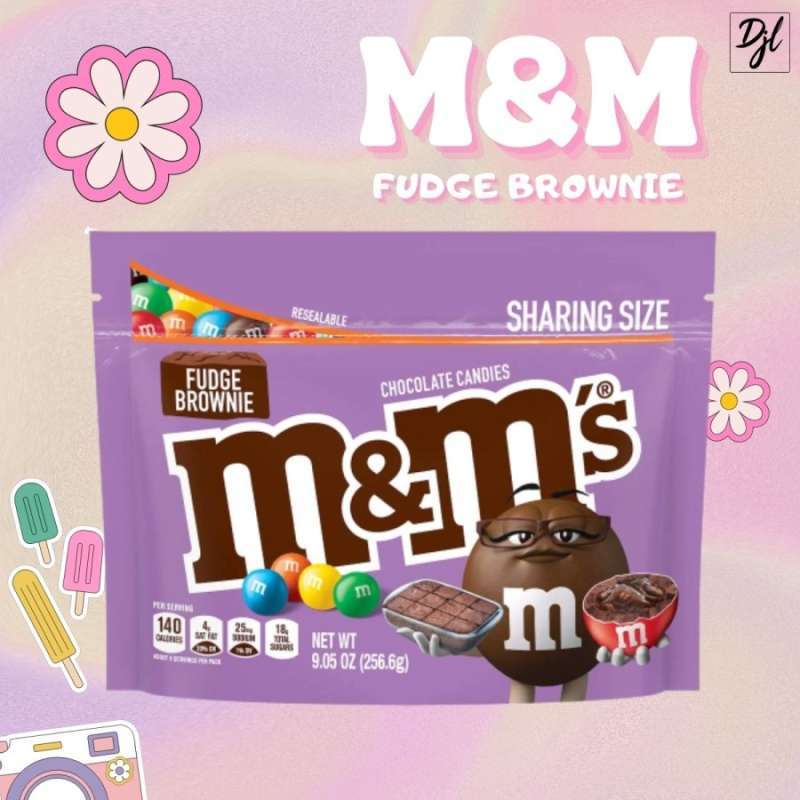 Jual M&m Chocolate Candies Sharing Size Permen Cokelat Kacang 1 Pouch ...