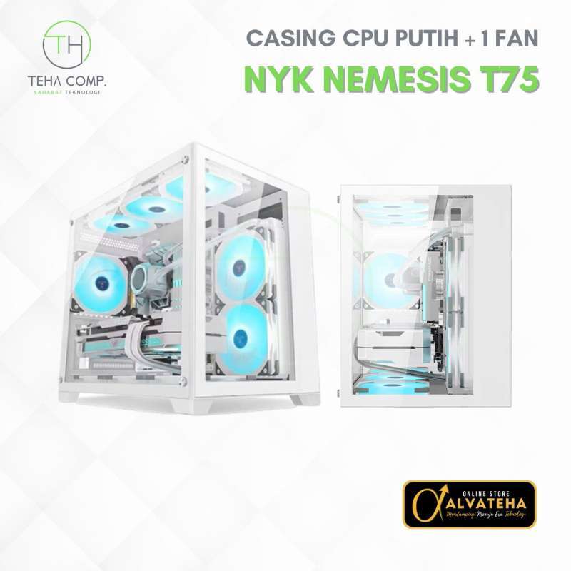 Jual Casing Pc Gaming Tanpa Psu Power Supply Nyk Nemesis Case Komputer ...