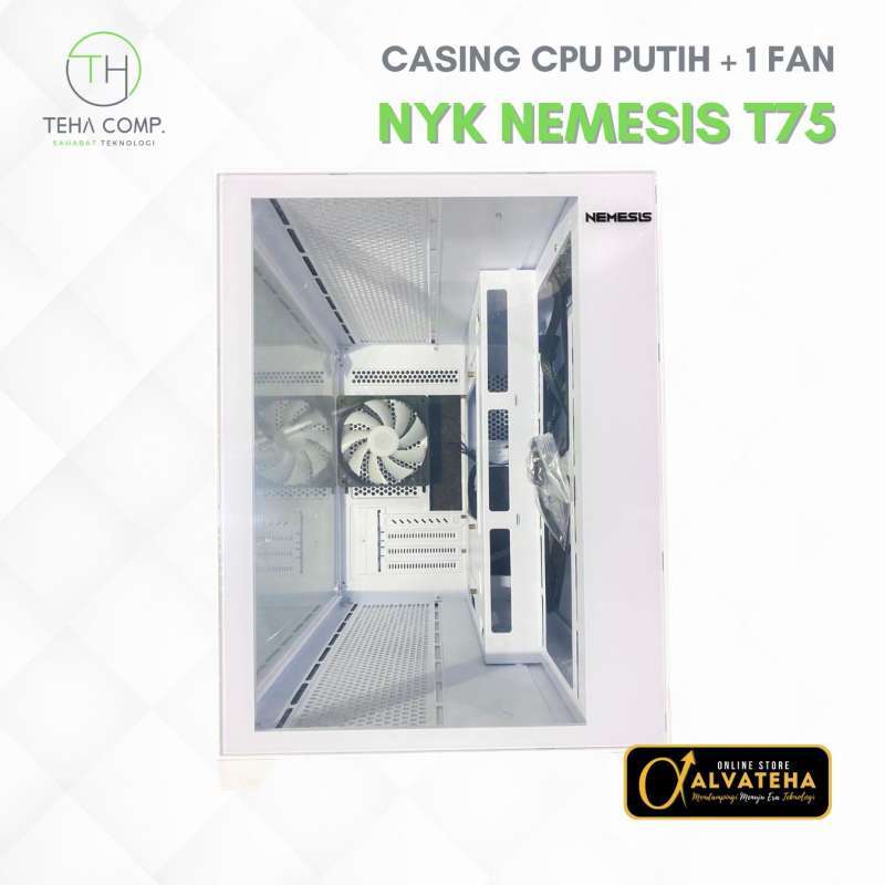 Jual Casing Pc Gaming Tanpa Psu Power Supply Nyk Nemesis Case Komputer ...