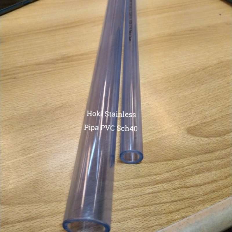 Promo Pipa Pvc Transparan Sch40 1 Inch 50cm / Pipa Bening Pvc Clear ...