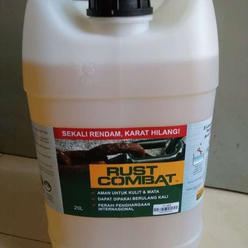 Promo Rust Combat 20 liter(pail)_Pembersih karat_tersedia juga 4lt1lt ...