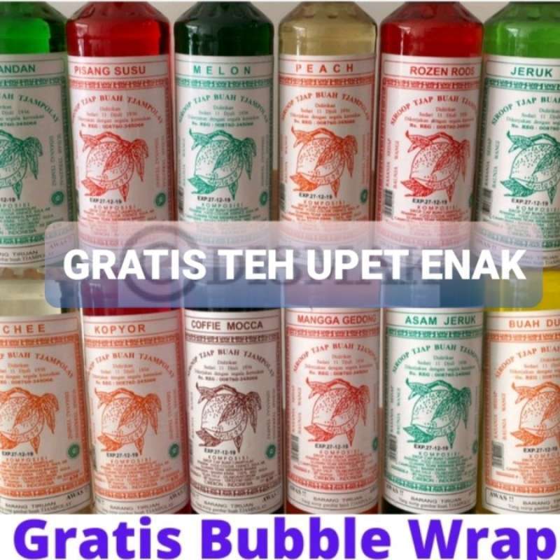 Promo Sirup Tjampolay Rasa Buah Lychee Asli Khas Cirebon Gratis Teh ...
