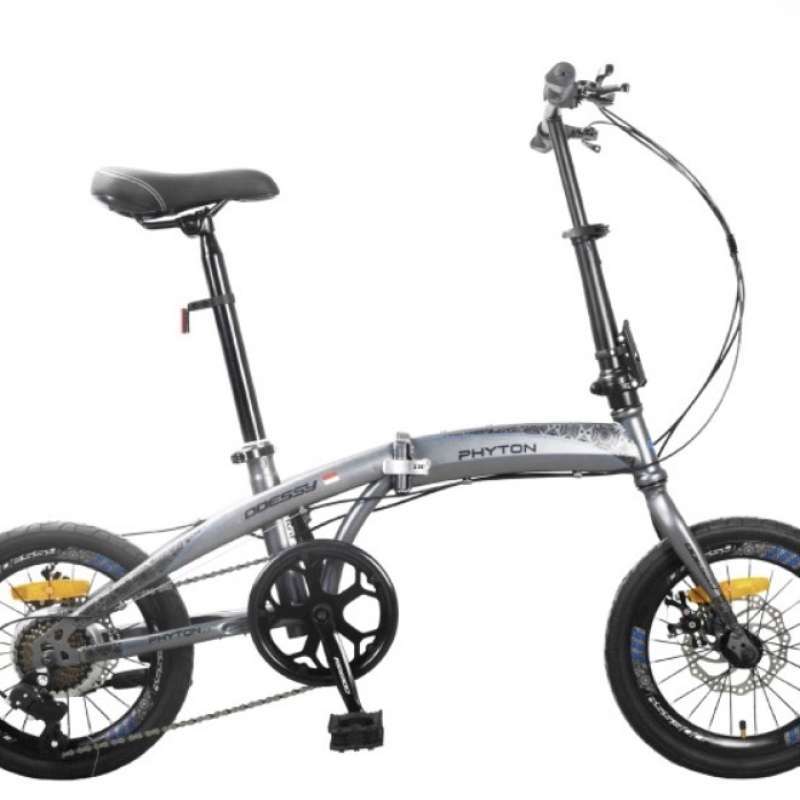 Jual SEPEDA LIPAT ODESSY PYTHON 7 SPEED SHIMANO FRAME KOKOH di Seller ...