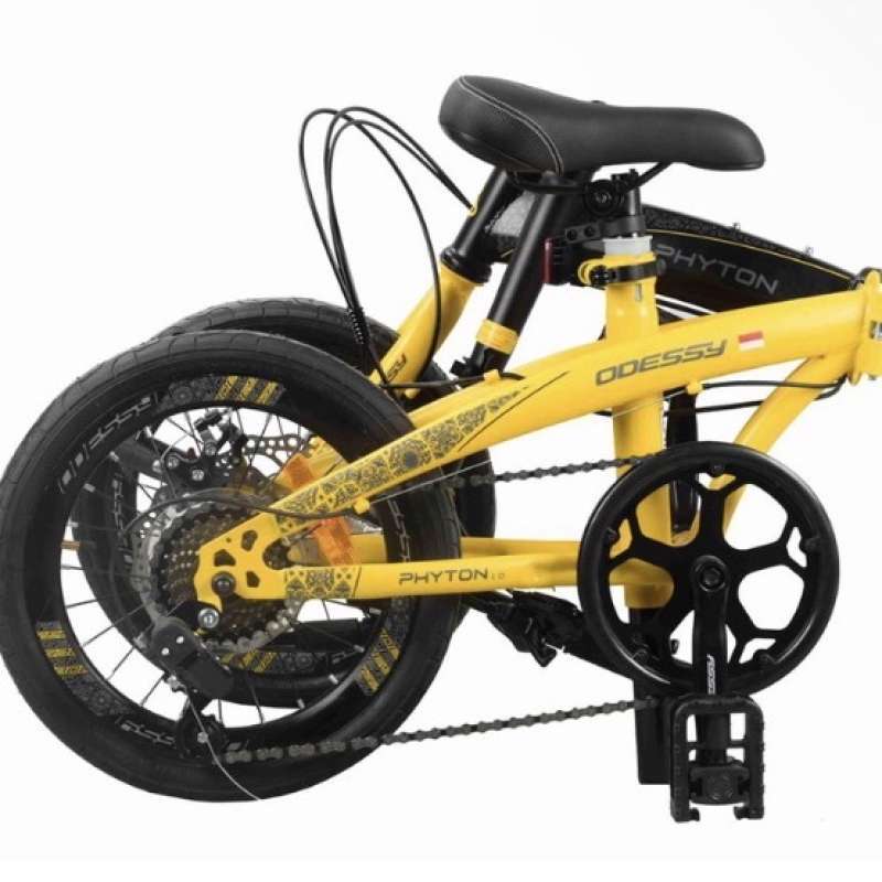 Jual SEPEDA LIPAT ODESSY PYTHON 7 SPEED SHIMANO FRAME KOKOH di Seller ...