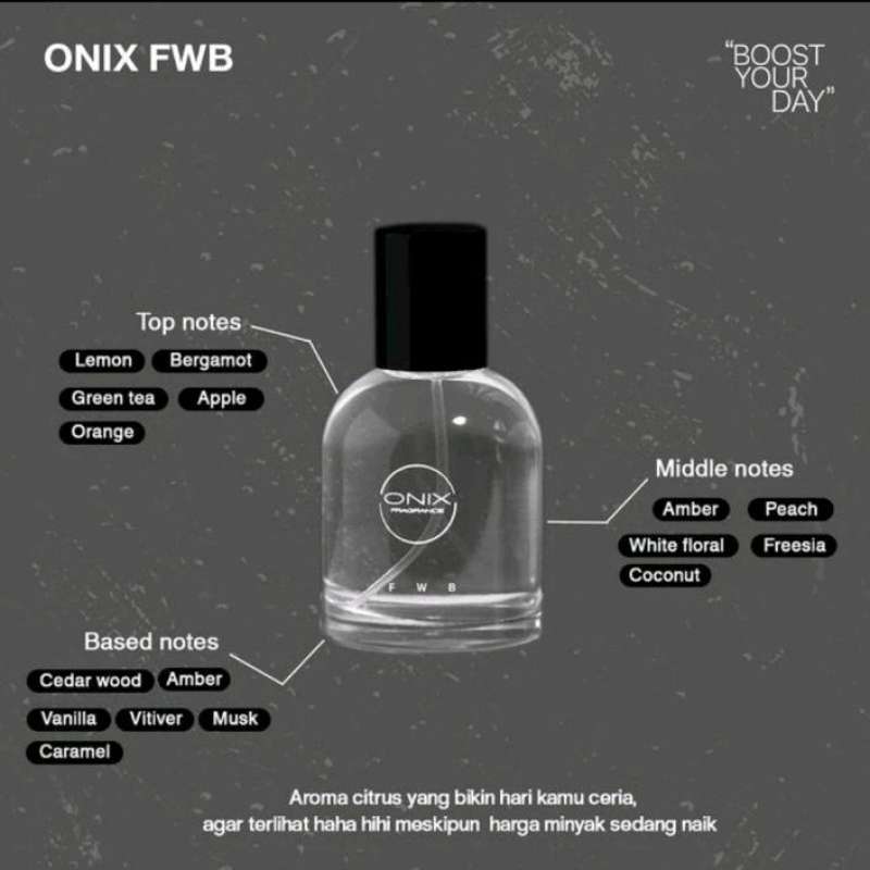 Jual Kkv Onix Eau De Perfume - Fwb 50ml Di Seller Moustarshop - Duri Kosambi, Kota Jakarta Barat ...
