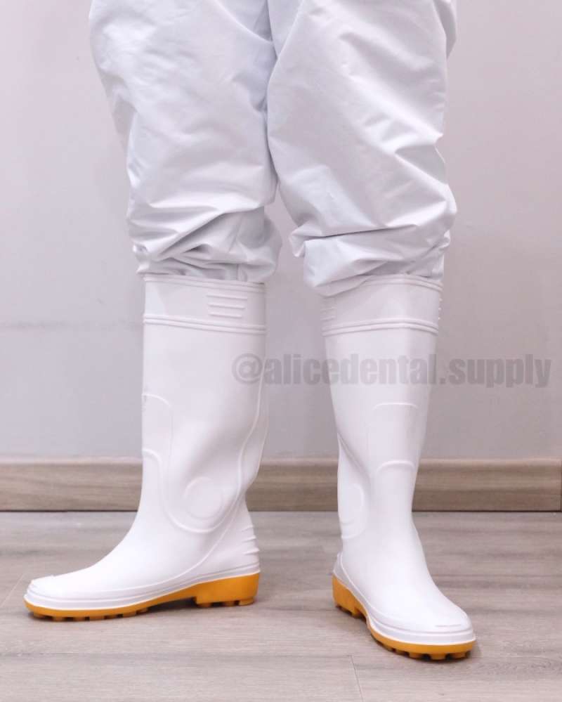 Promo Sepatu Safety Boots Medis Putih Tinggi Diskon 23% Di Seller Cv ...