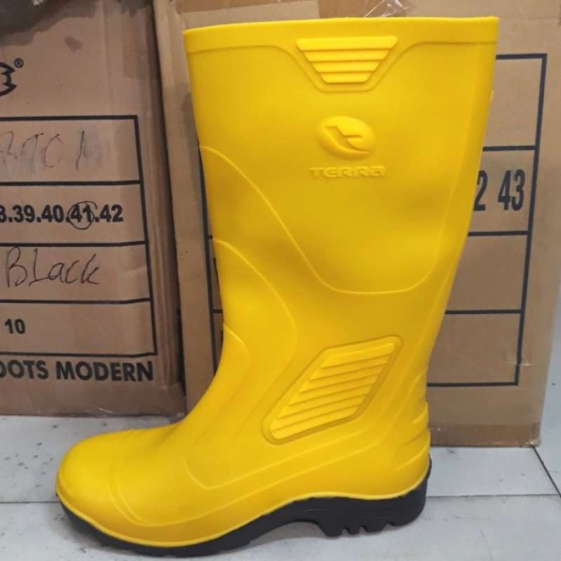 Promo sepatu boot AP terra eco 3/AP boot Terra eco 3 karet tinggi ...