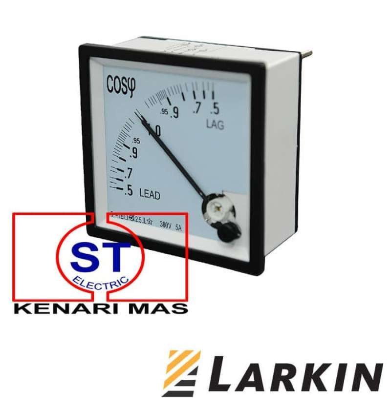 Promo Lp-96cos Analog Power Factor Meter Voltage:380 V Class:2,5 Larkin ...