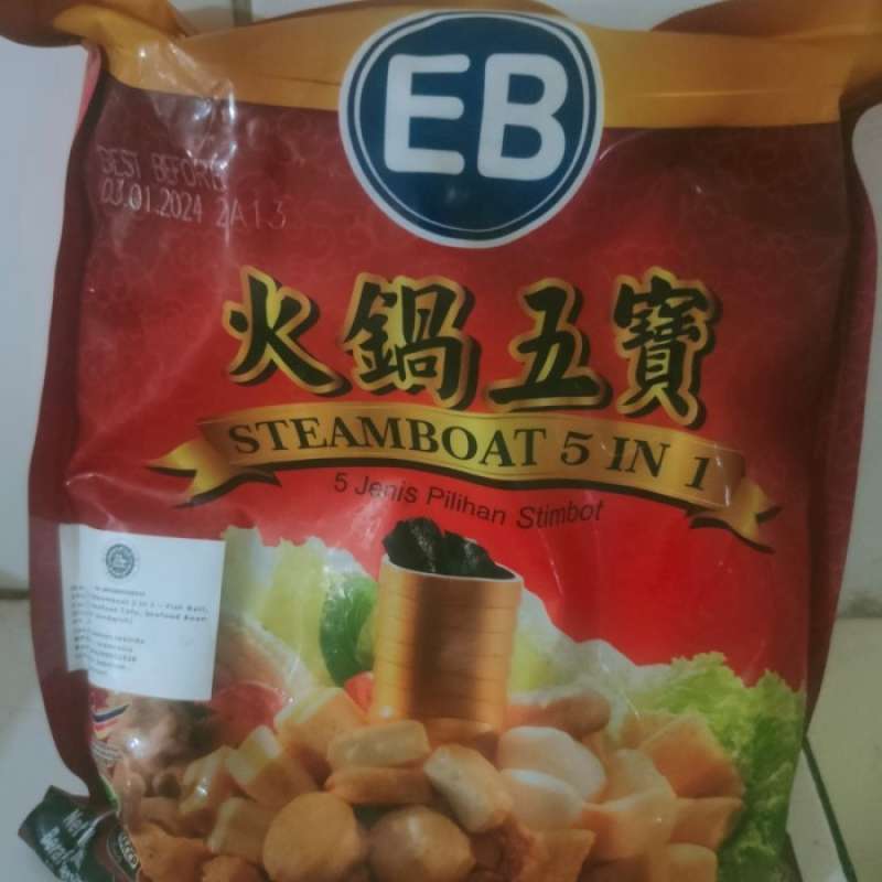 Promo Eb Steamboat 5In1 500G Frozen Olahan Ikan Impor Enak Dan Halal ...
