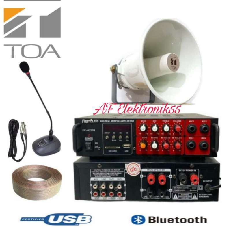 Promo Paket sound system toa untuk panggilan Diskon 33% di Seller Gamelan Store - Tugu Selatan ...