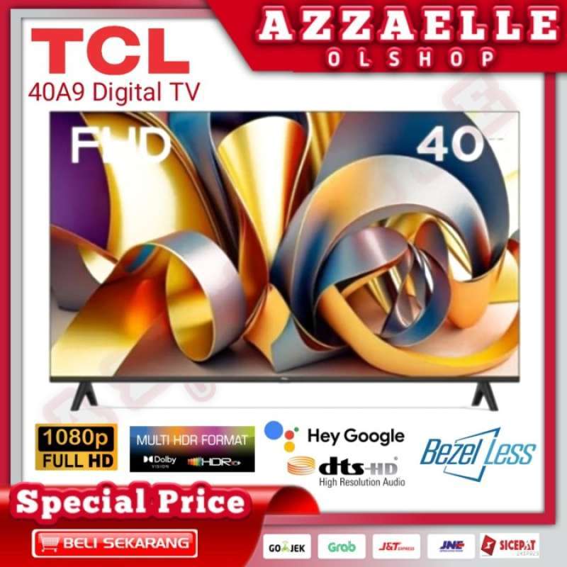 Promo Tcl 40A9 Led Fhd Hdr Smart Android Tv Dolby Audio System Terbaik ...