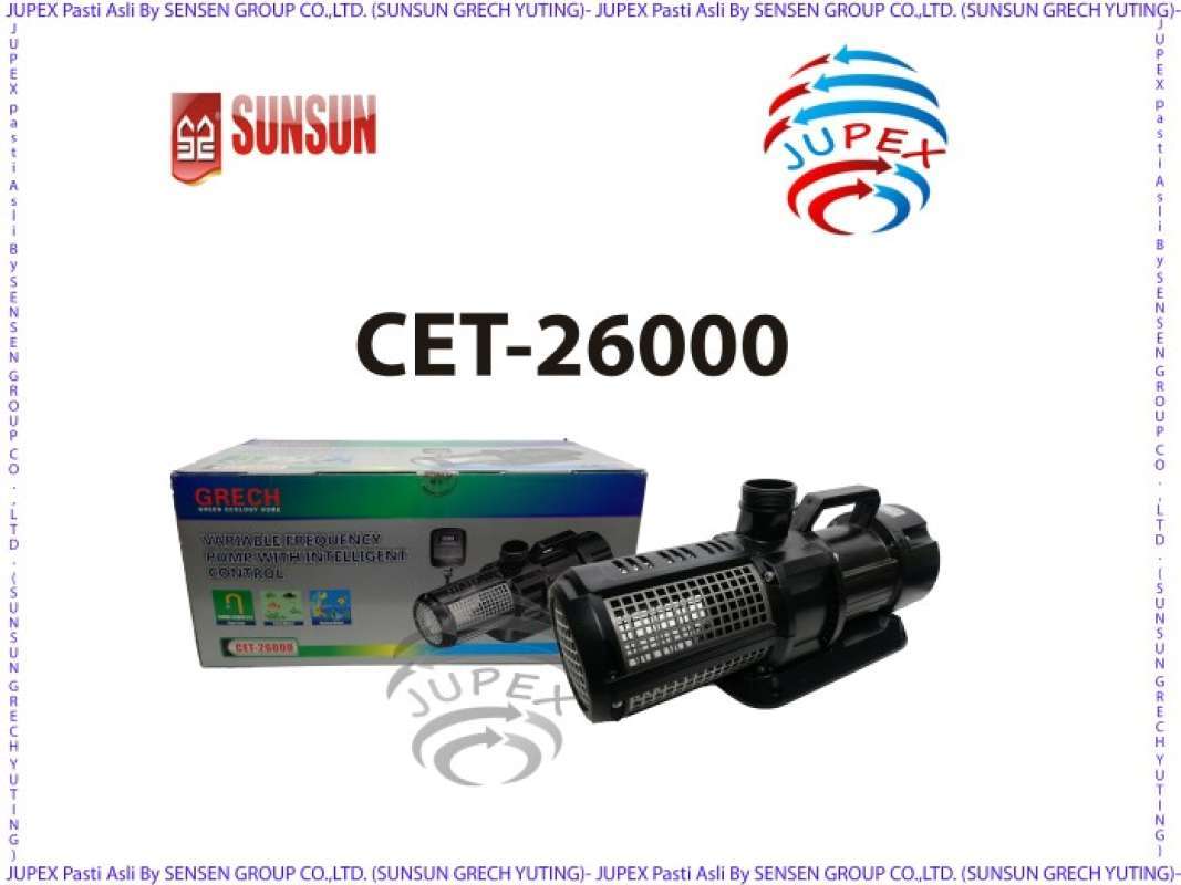 Promo Water Pump Sunsun Grech Cet 26000 Variable Frequency Pump ...