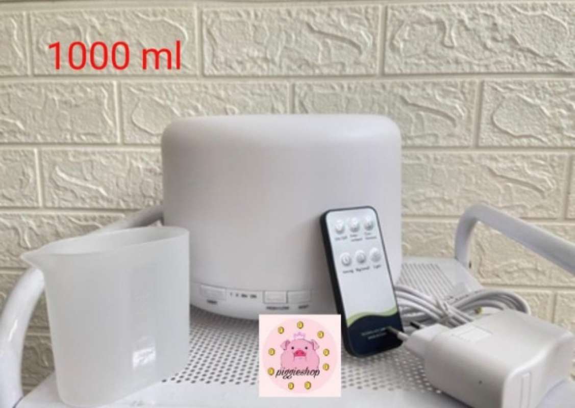 Promo Aromatherapy Air Humidifier 300 /500/ 1000ml Diffuser 2in1 With Remote Diskon 23% Di ...