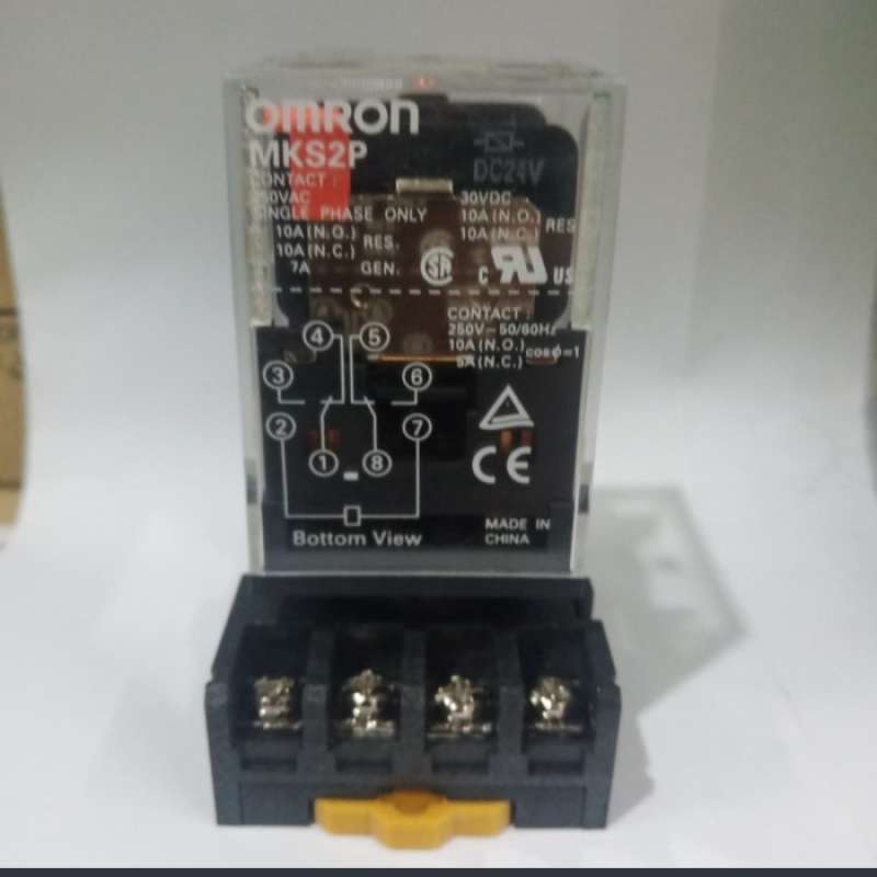 Promo Relay Omron Mks2p 24vdc Diskon 23% Di Seller Berkah Mulia Store - Grogol, Kab. Ponorogo ...