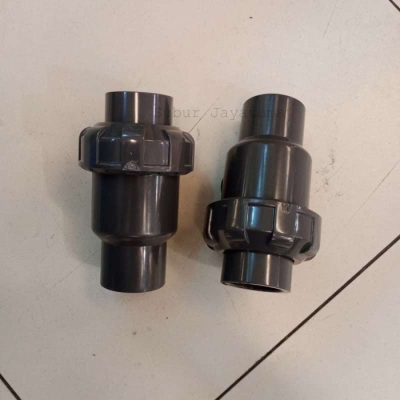 Promo Ball Check Valve Single Union / Watermur PVC 1 1/4 inchi Diskon ...