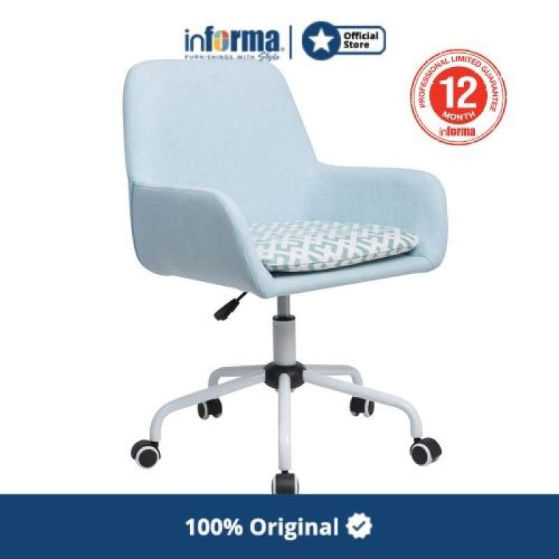 Promo INFORMA FUMMO KURSI KANTOR SANDARAN RENDAH - BIRU Diskon 33% di ...
