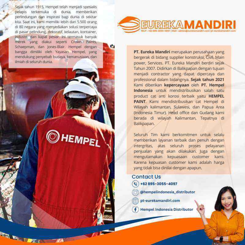 Jual Cat Anti Karat Hempel Hempathane Topcoat 55210 - 5 Liter 30840 ...