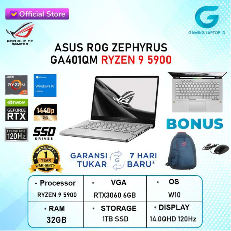Promo Asus Rog Zephyrus G14 Ga401qm Animatrix Ryzen 9 5900 32gb 1tb ...