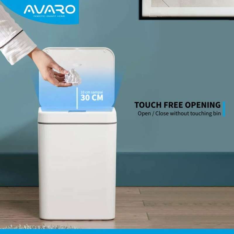 Promo Avaro Tc01 Smart Trash Bin Tempat Sampah Tong Sampah Sensor 15l ...