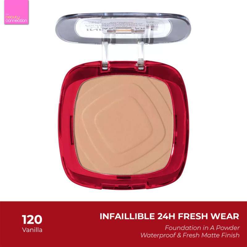 Promo LOreal Paris Infallible 24H Fresh Wear Powder Foundation Diskon ...