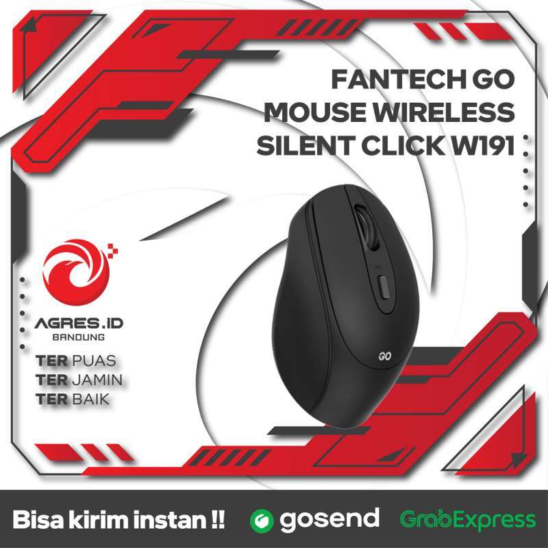 Jual Fantech Go Mouse Wireless Silent Click W191 Di Seller Agres Id Bandung Official Store - Jl ...