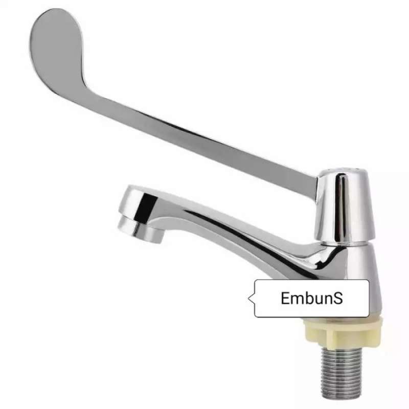 Promo Kran Wastafel Handle Panjang/Kran Wastafel Dokter/Kran Engkol ...