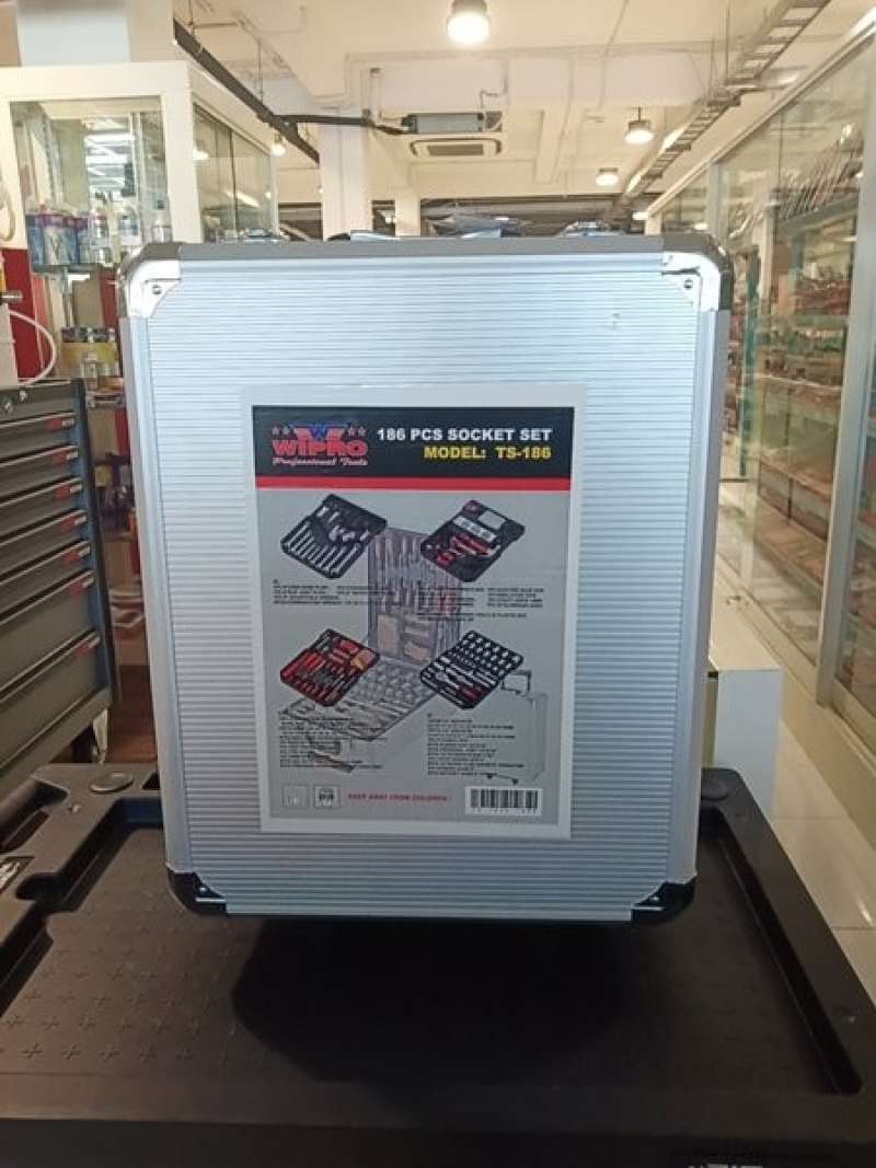 Promo Tool Kit Set 186 Pcs Wipro Ts 186 Diskon 23 Di Seller Cv Kenesi