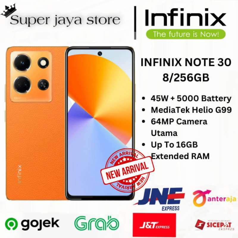 Promo INFINIX NOTE 30 8/256GB - GARANSI RESMI INFINIX INDONESIA Diskon ...