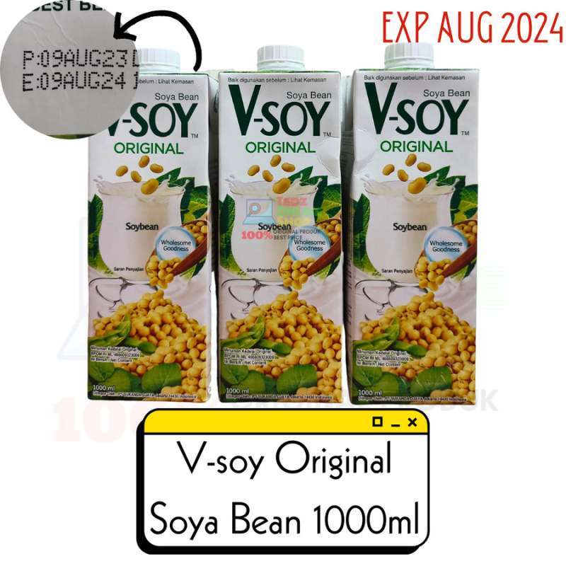 Jual V-soy Soya Bean Milk 1 L Di Seller Tedz - Krukut, Kota Jakarta ...