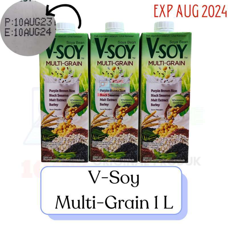Jual V-soy Soya Bean Milk 1 L Di Seller Tedz - Krukut, Kota Jakarta ...