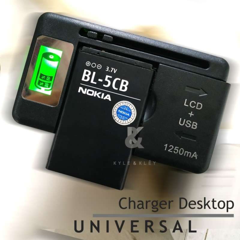 Jual Charger Desktop Usb Baterai Casan Kodok Universal With Led Display ...