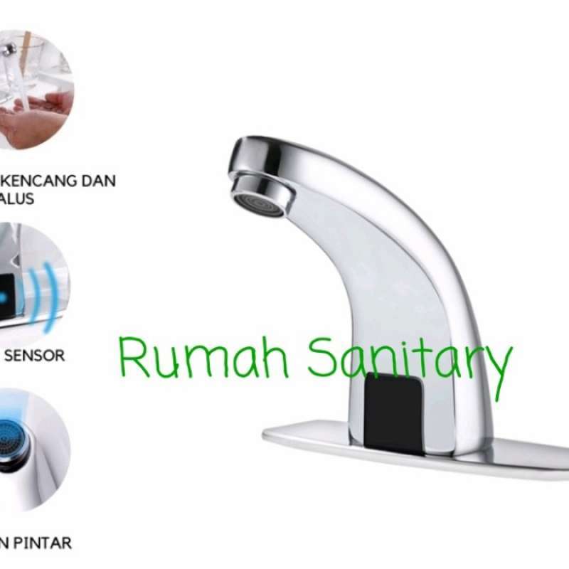 Promo Kran Sensor Otomatis Keran Air Wastafel Cuci Tangan Tanpa Kontak ...