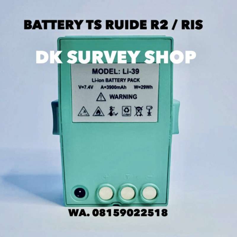 Promo BATERAI BATTERY TS TOTAL STATION RUIDE R2 RIS BATERAI TS RUIDE R2 ...