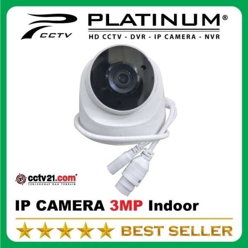 Promo Distributor Ip Camera Indoor Platinum Dome 3mp Megapixel Garansi ...