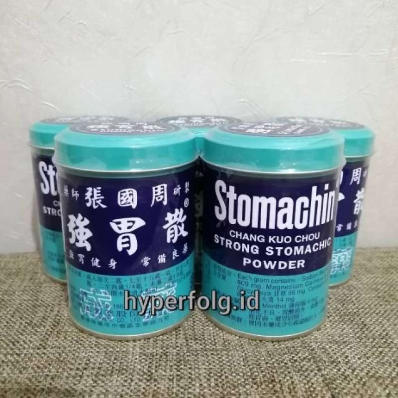 Promo Stomachin Chang Kuo Chou Strong Stomach Powder Obat Maag Taiwan ...