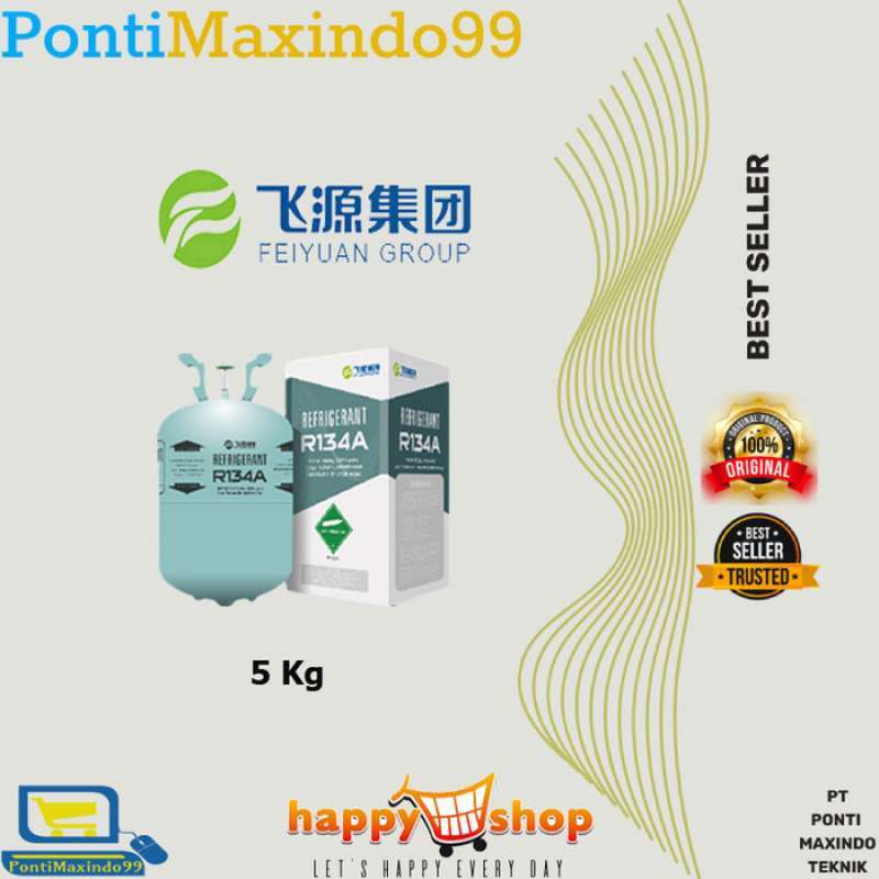 Promo FREON / REFRIGERANT R134A 5 Kg Diskon 23% di Seller Vexana Jaya ...