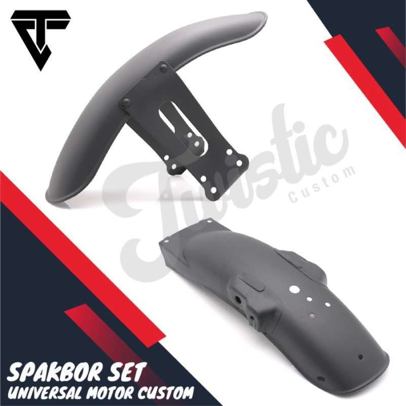 Jual Spakbor Set Depan Belakang Motor Custom Universal Japstyle ...