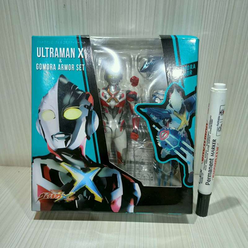 Jual mainan action figure shf ultraman x gomora armor set shfiguarts ...
