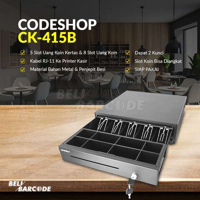 Promo Paket Kasir Tablet + Printer Thermal + Cash Drawer + Kertas 57x47 ...