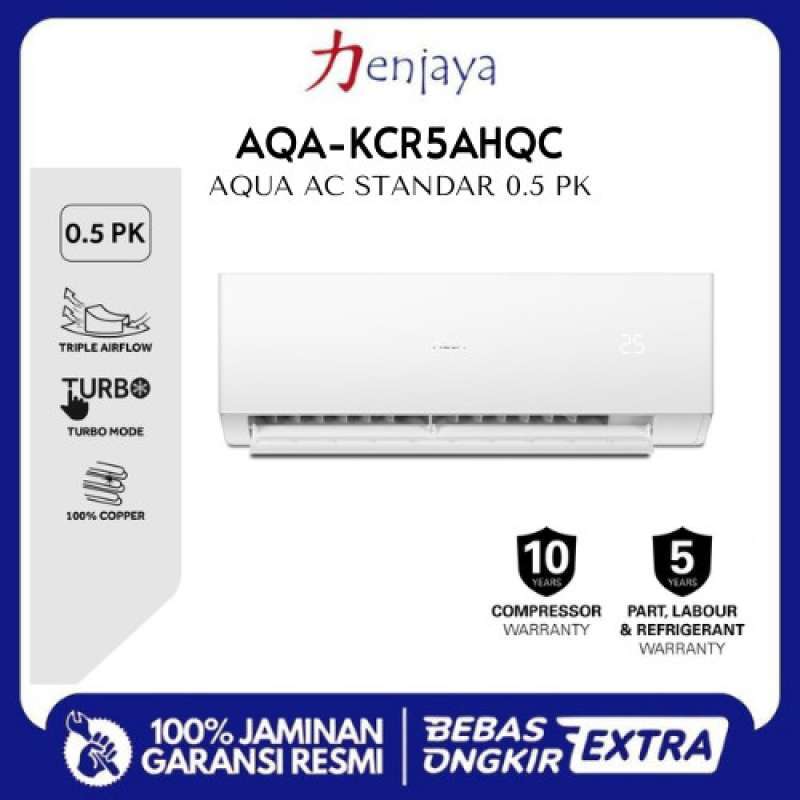 Promo AQUA JAPAN AC Low Watt 1/2 PK AQA-KCR5AHQC Diskon 23% di Seller ...