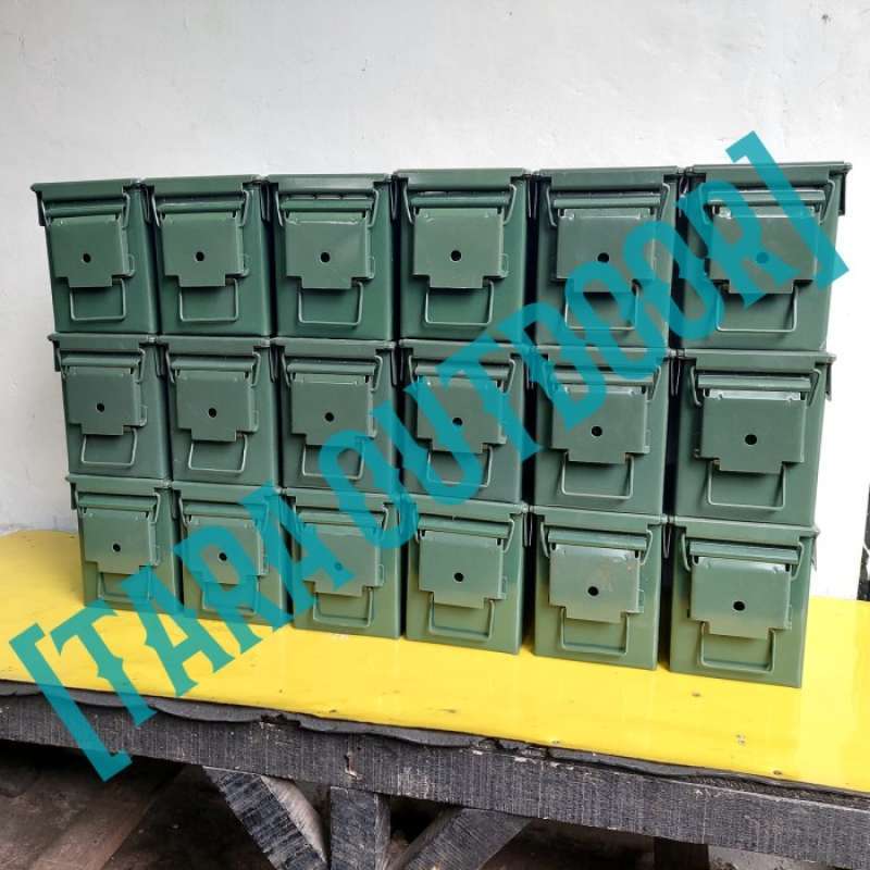 Jual Terbaik Box Kotak Besi Peluru Pindad Di Seller Gasta Depn ...