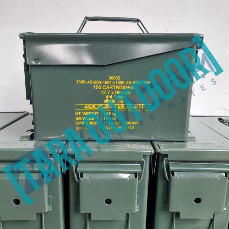 Jual Terbaik Box Kotak Besi Peluru Pindad Di Seller Gasta Depn ...