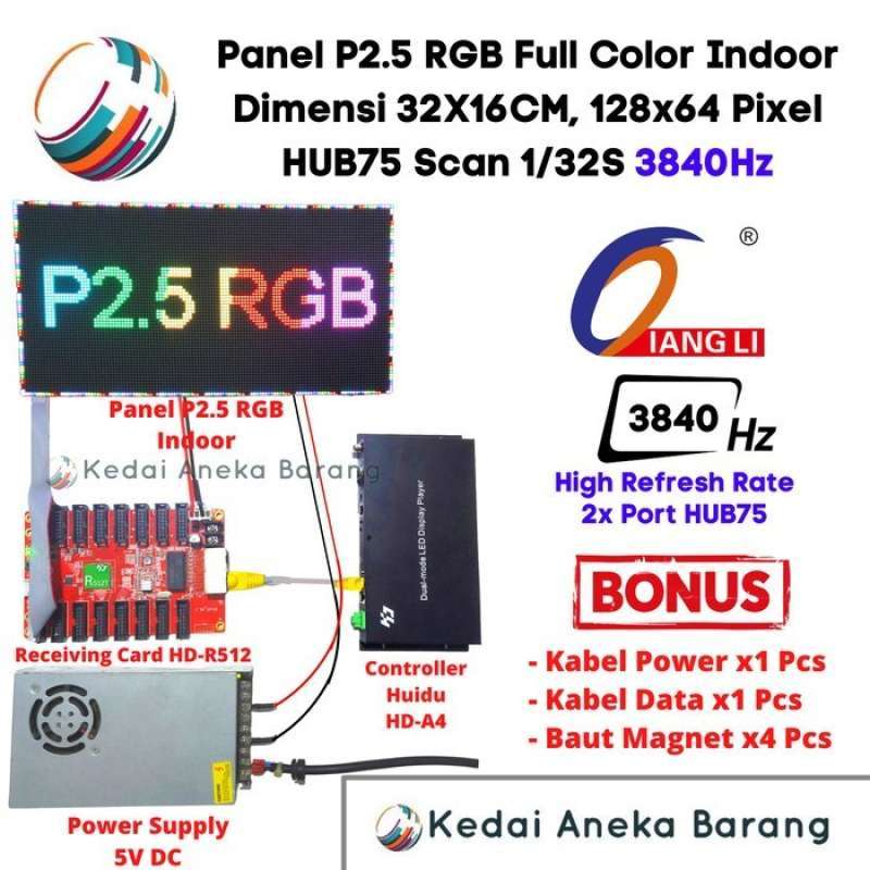 Promo Panel Module Modul LED P2.5 Videotron SMD RGB Full Color Indoor ...