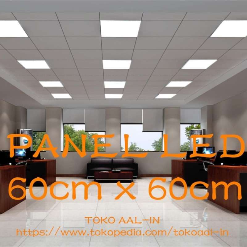 Promo Lampu Panel Led 48w/downlight Led/60x60cm/panel Office/dapur/kit ...
