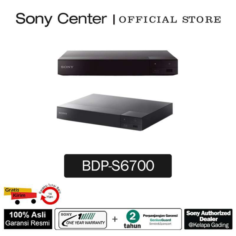 Promo Blu-ray Disc Player with 4K Upscaling - BDP-S6700 Diskon 23% di ...